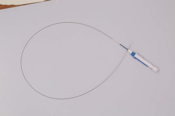 Blue White Zero Tip Nitinol Stone Basket , Retrieval Kidney Stone Basket